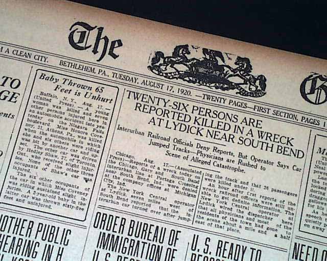 Ray Chapman skull fractured death... - RareNewspapers.com