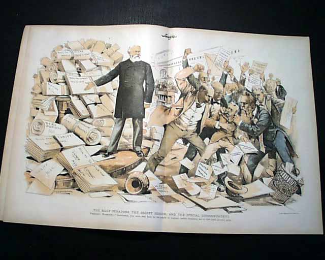 Three color political prints... - RareNewspapers.com