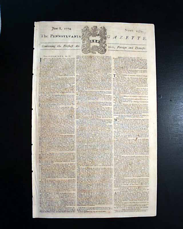 "Letter to the Inhabitants of the British Colonies..." plus so much ...