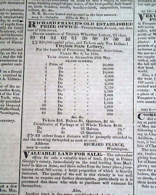 Capture Of Santa Anna & San Jacinto In 1836.... - RareNewspapers.com