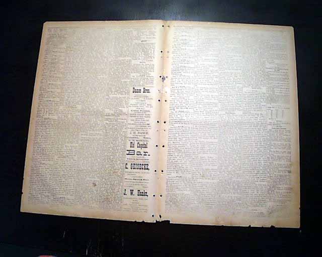 Rare, short-lived Texas newspaper from its first capital ...
