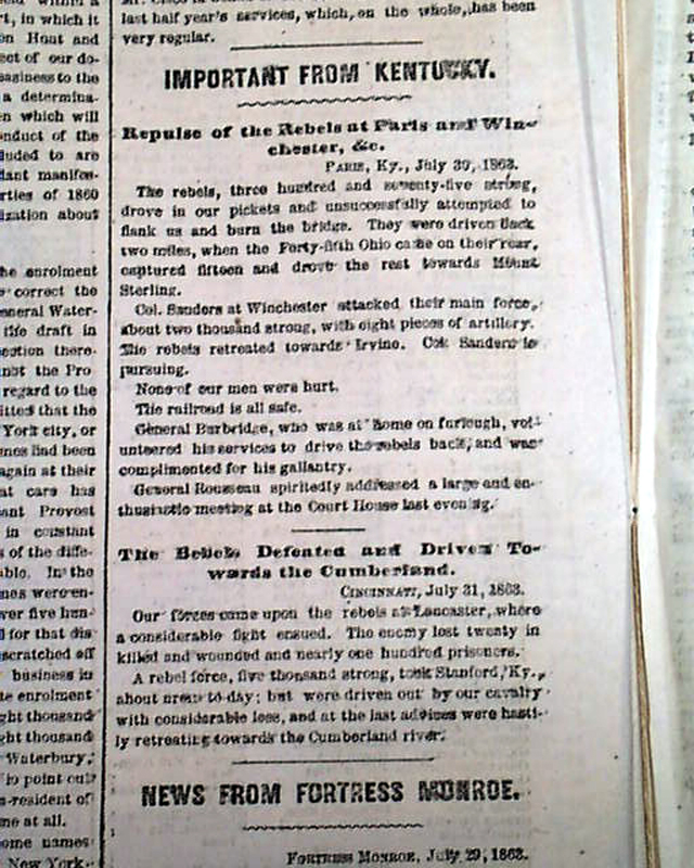 Battle map of Wapping Heights, Virginia... - RareNewspapers.com