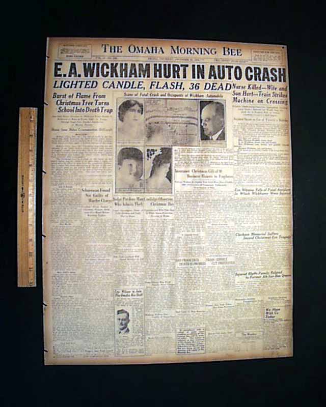 1924 Hobart, Oklahoma school house fire... - RareNewspapers.com