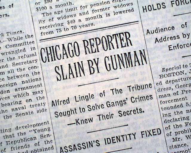 Jake Lingle assassination... - RareNewspapers.com