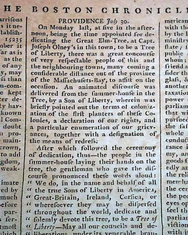 The Townshend Acts are just a new Stamp Act... Dedicating the Liberty ...