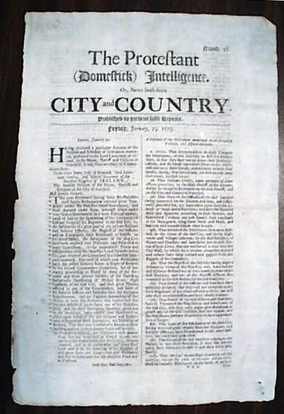 Benjamin Harris Newspaper... - RareNewspapers.com