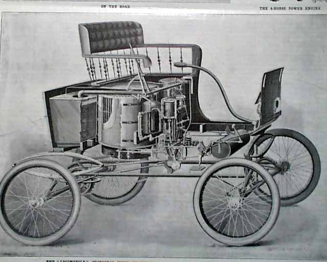 Beginning of the automobile age... - RareNewspapers.com