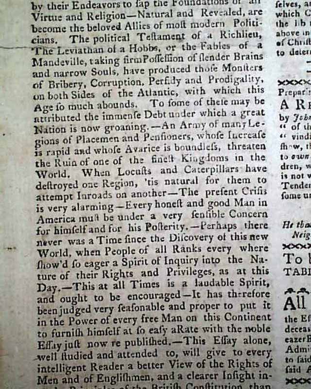 Paul Revere engraving... - RareNewspapers.com