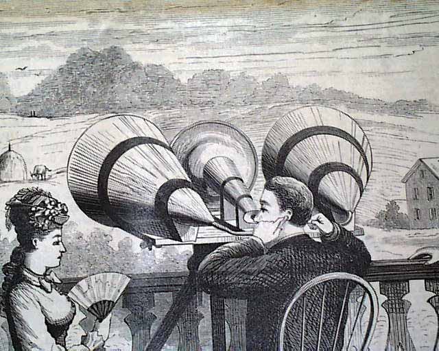 Thomas Edison's megaphone... - RareNewspapers.com