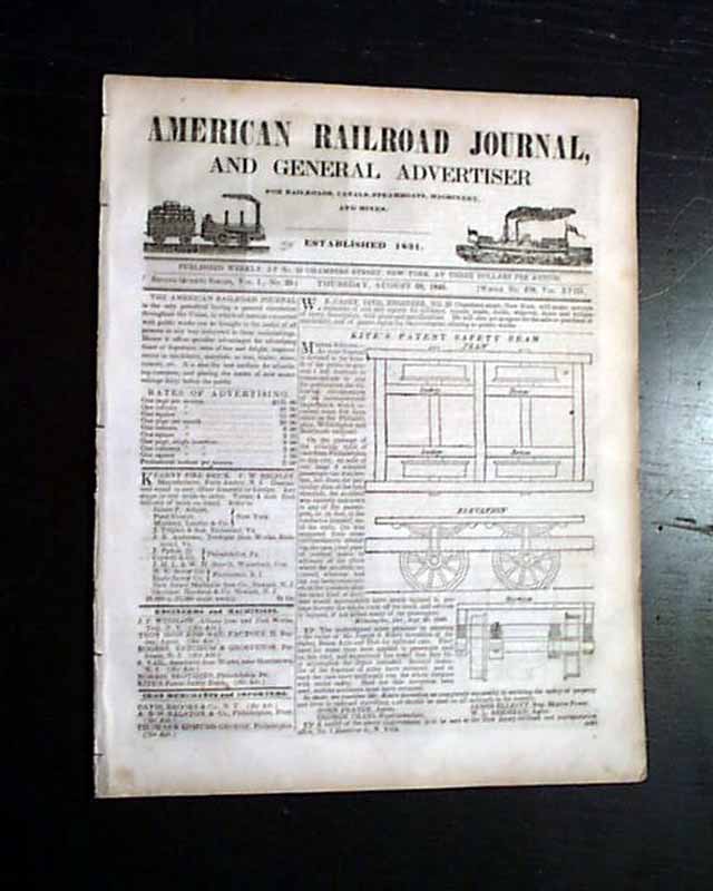 First American railroad publication... - RareNewspapers.com