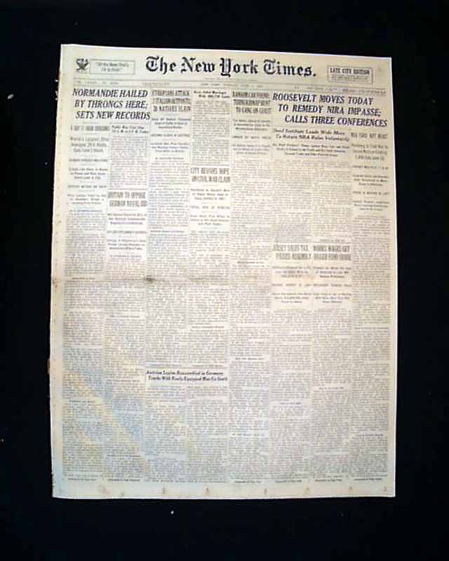 Babe Ruth retires in 1935.... - RareNewspapers.com