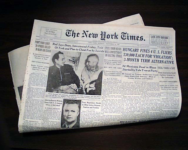 Los Angeles Rams Win 1951 NFL Title.... - RareNewspapers.com