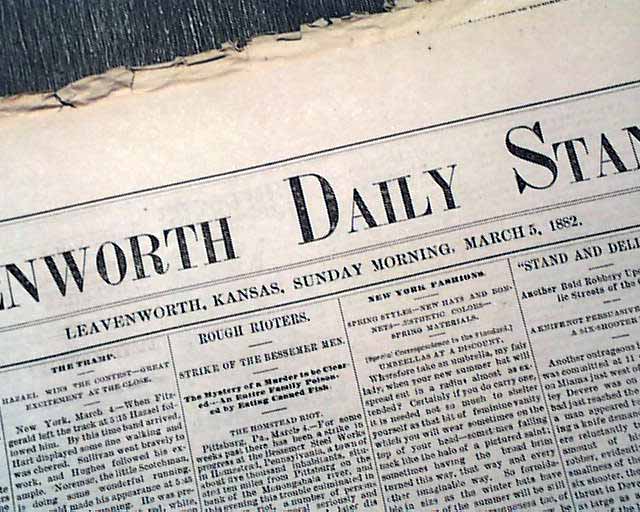 Robbery in the Old West... - RareNewspapers.com