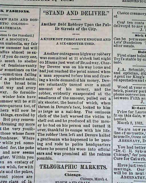 Robbery in the Old West... - RareNewspapers.com