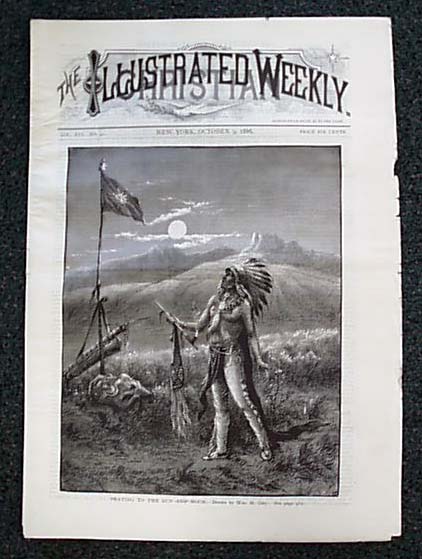 Great American Indian print on the cover... - RareNewspapers.com