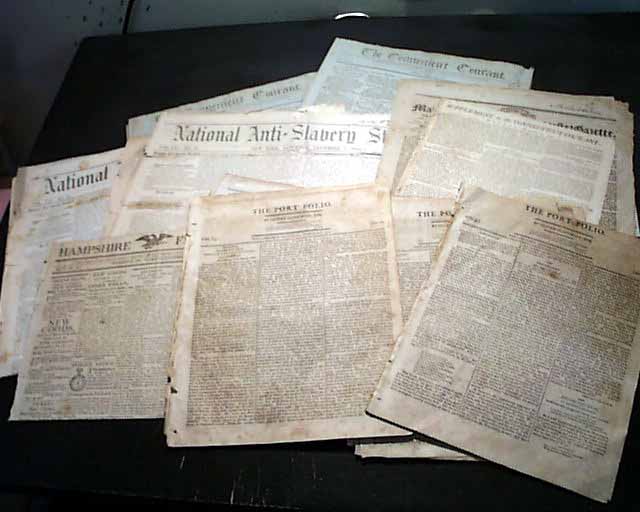 Interesting group of 25 newspapers... - RareNewspapers.com
