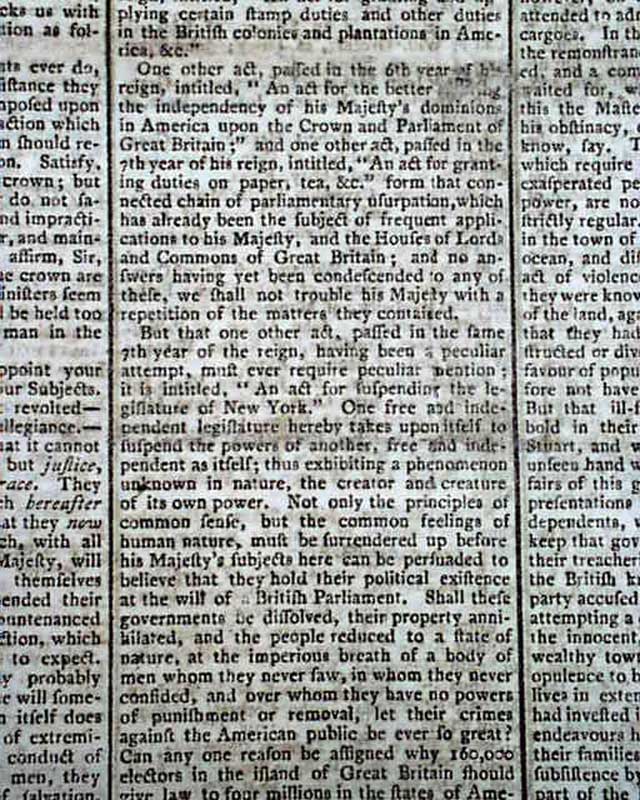 British review of Jefferson's famous pamphlet that would lead to the ...