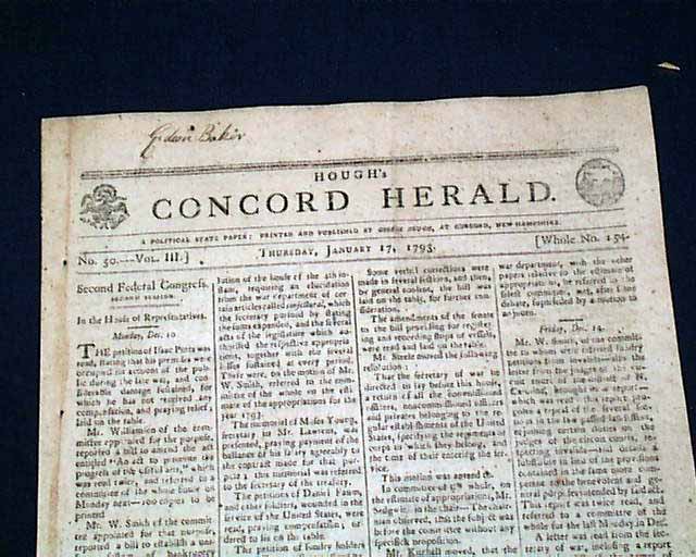 Rare title from 1700's New Hampshire... - RareNewspapers.com