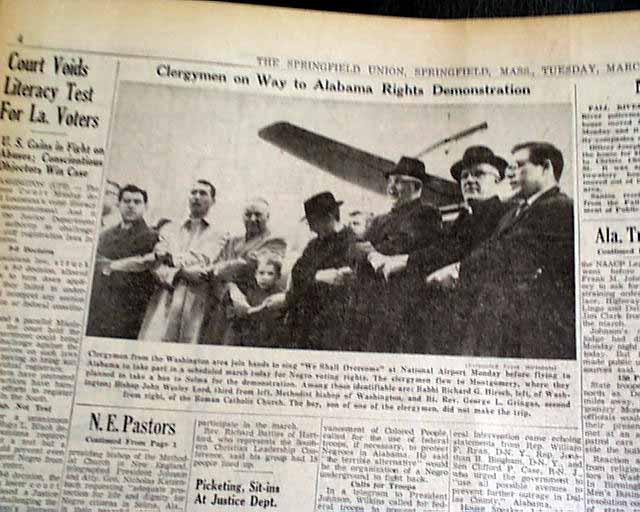 2nd 1965 march... Selma to Montgomery, Alabama... - RareNewspapers.com