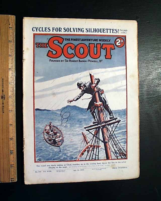 Very early Boy Scout magazine... - RareNewspapers.com