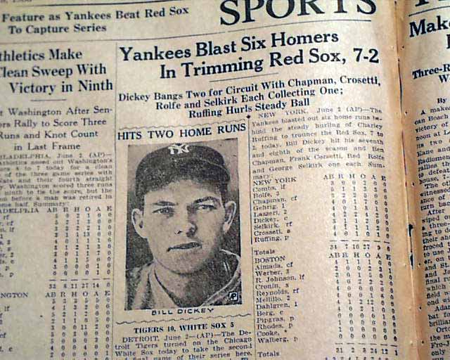 Babe Ruth retires... Boston Braves... - RareNewspapers.com