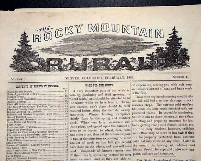 Title not listed in Gregory or Mott... - RareNewspapers.com