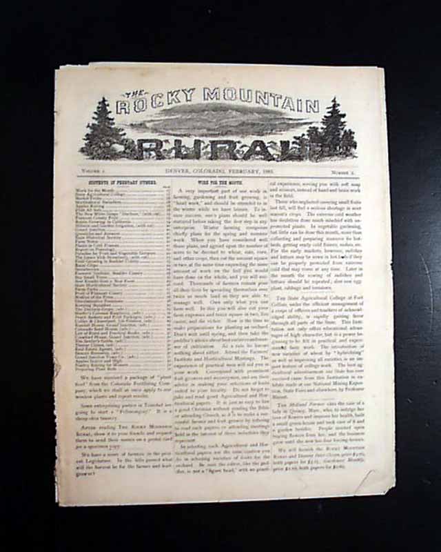 Title not listed in Gregory or Mott... - RareNewspapers.com