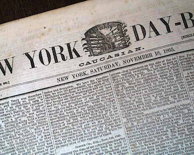 A racist newspaper on the post-war events... - RareNewspapers.com