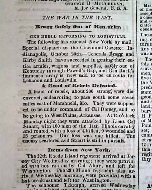 1862 Springfield MA Newspaper.... - RareNewspapers.com