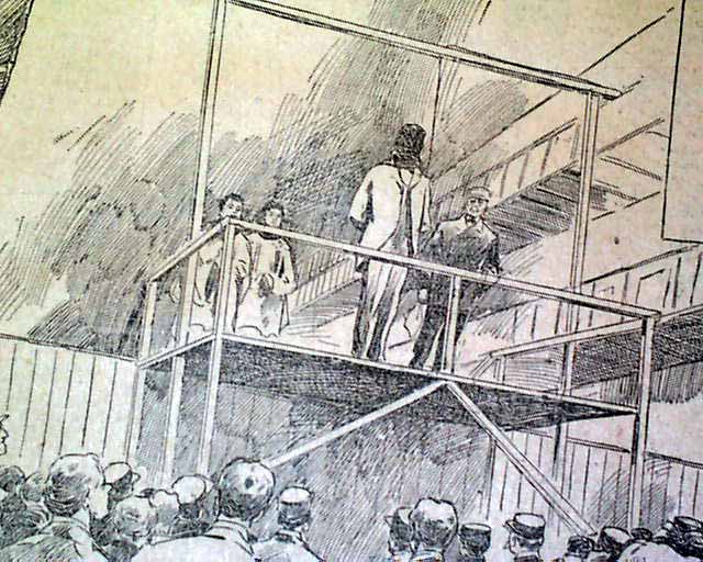 1896 H. H. Holmes executed for murder..... - RareNewspapers.com