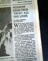 Review & premiere of "Tron", in a Los Angeles newspaper ...