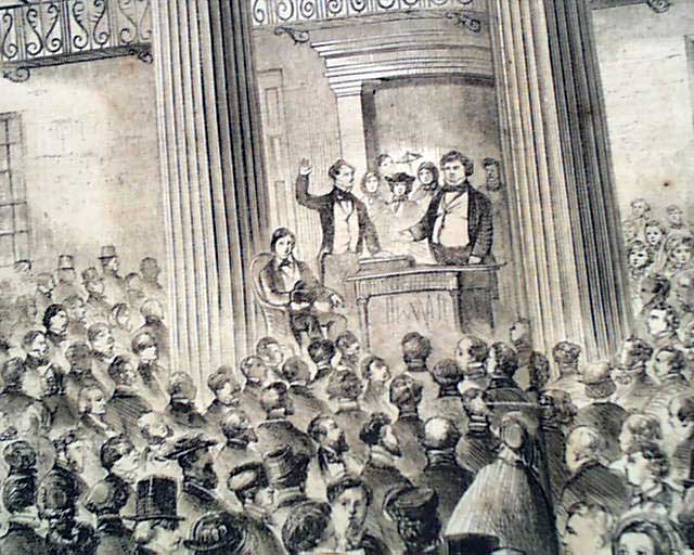 Inauguration of Jefferson Davis... - RareNewspapers.com