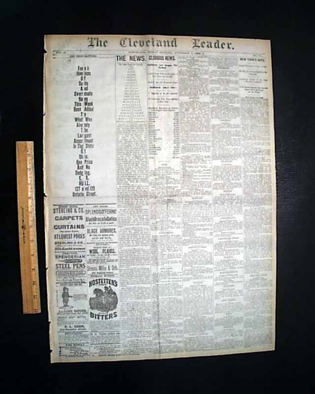 James A. Garfield election in 1880 - RareNewspapers.com