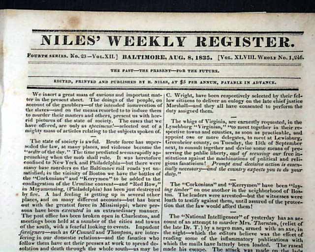 Origin of the 'lynch law'? The situation in Texas... - RareNewspapers.com