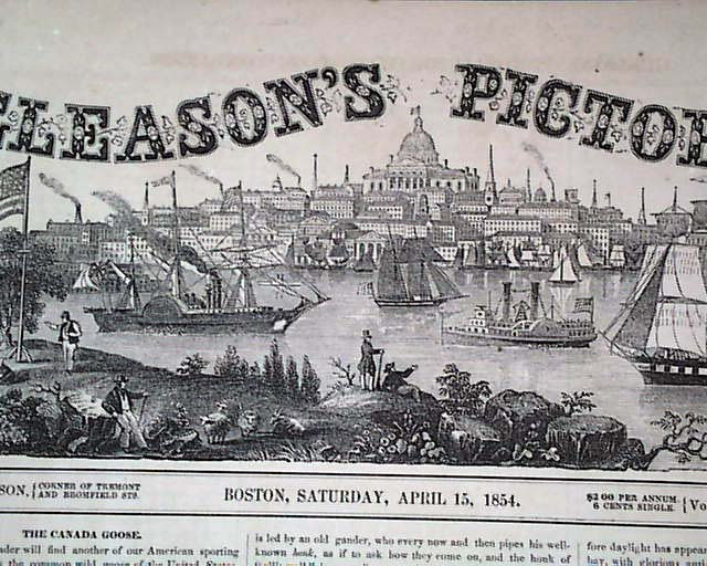 1854 Prints Newspaper St. Louis MO... - RareNewspapers.com