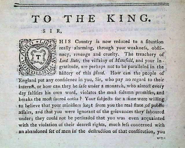 A pro-American newspaper from London in 1776... - RareNewspapers.com