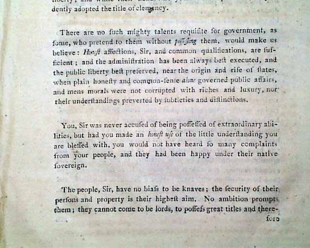 A pro-American newspaper from London in 1776... - RareNewspapers.com
