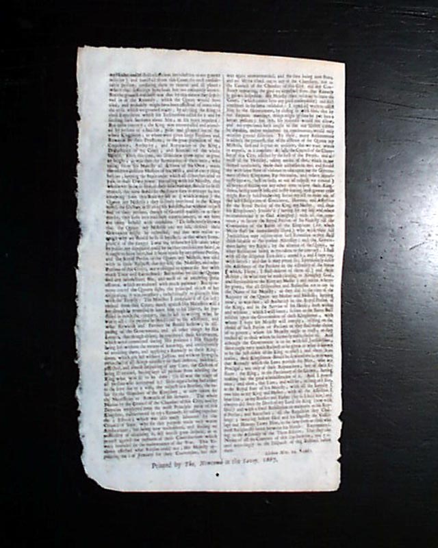 Genuine London Gazette newspaper from 1667... - RareNewspapers.com