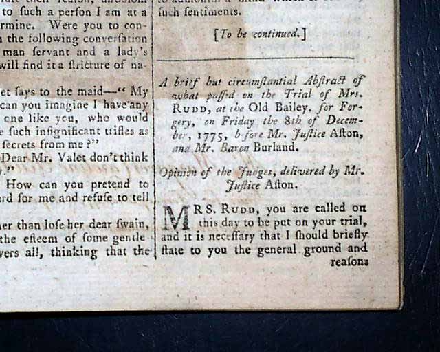 With an engraved plate of Mrs. Margaret Rudd... - RareNewspapers.com