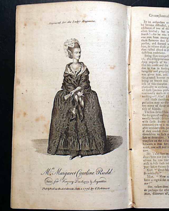With an engraved plate of Mrs. Margaret Rudd... - RareNewspapers.com