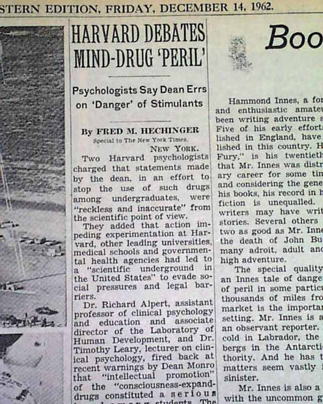 Dr. Timothy Leary, icon of the hippie era... - RareNewspapers.com