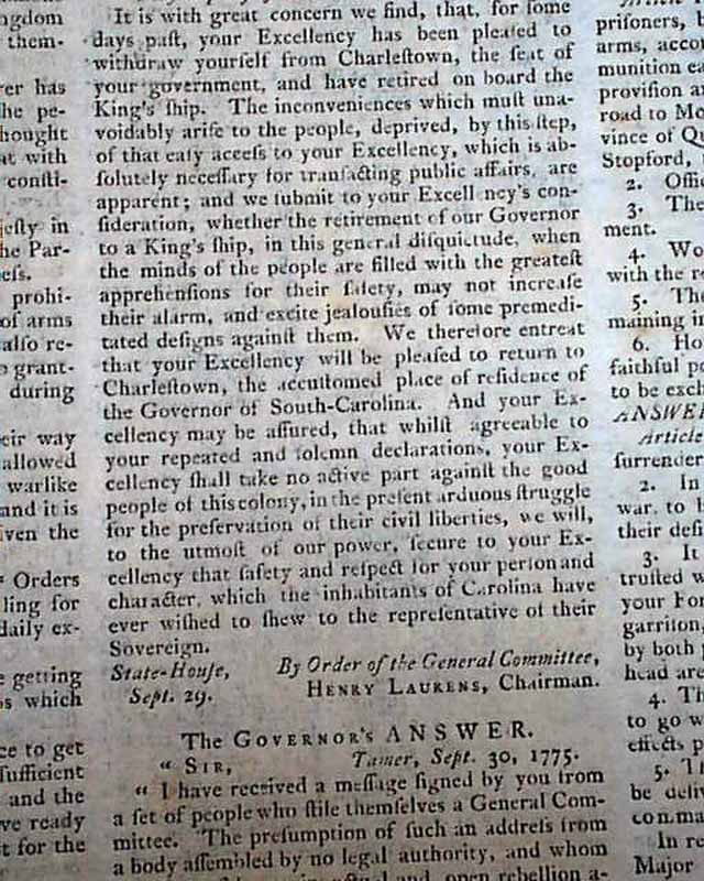 One of the more historic documents of the colonial period ...