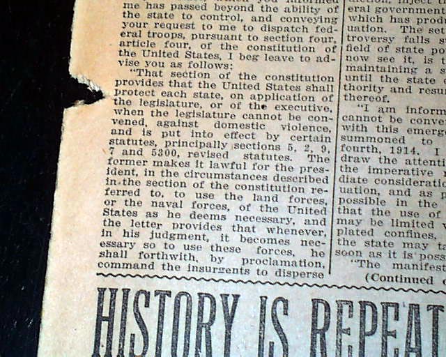 1914 Ludlow massacre... Colorado coalfield war... - RareNewspapers.com