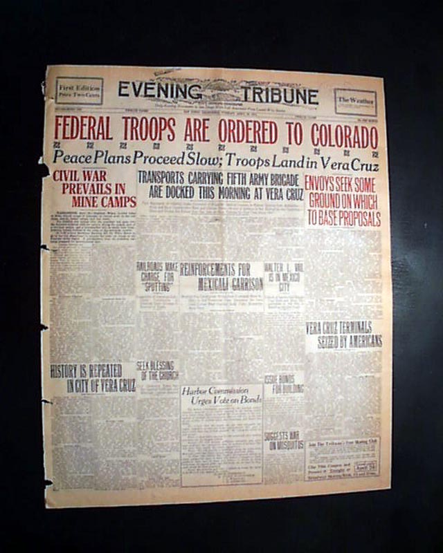 1914 Ludlow massacre... Colorado coalfield war... - RareNewspapers.com