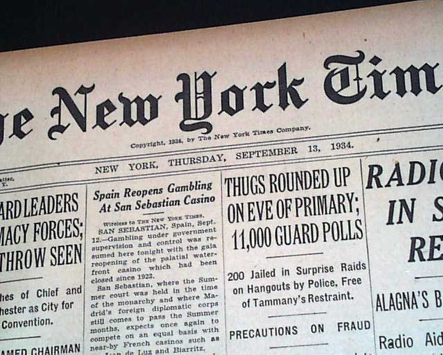 1934 Woonsocket, Rhode Island riot... - RareNewspapers.com