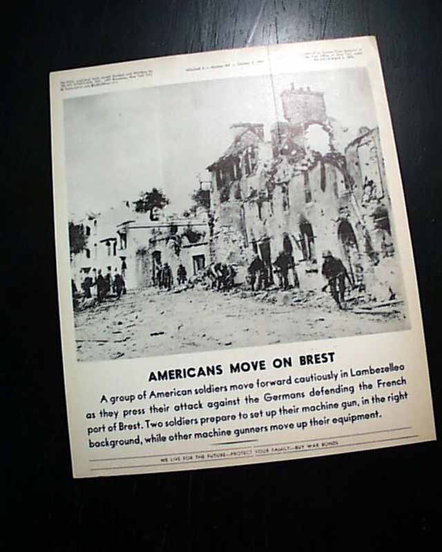 A broadside "newspaper" covering World War II... - RareNewspapers.com