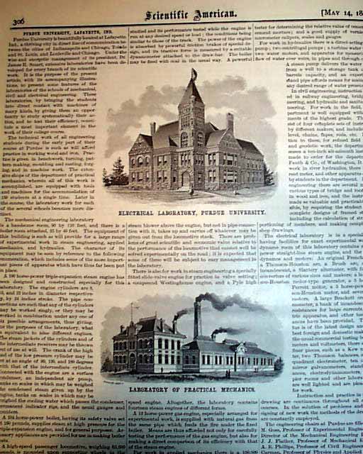 Purdue University in 1892..... - RareNewspapers.com