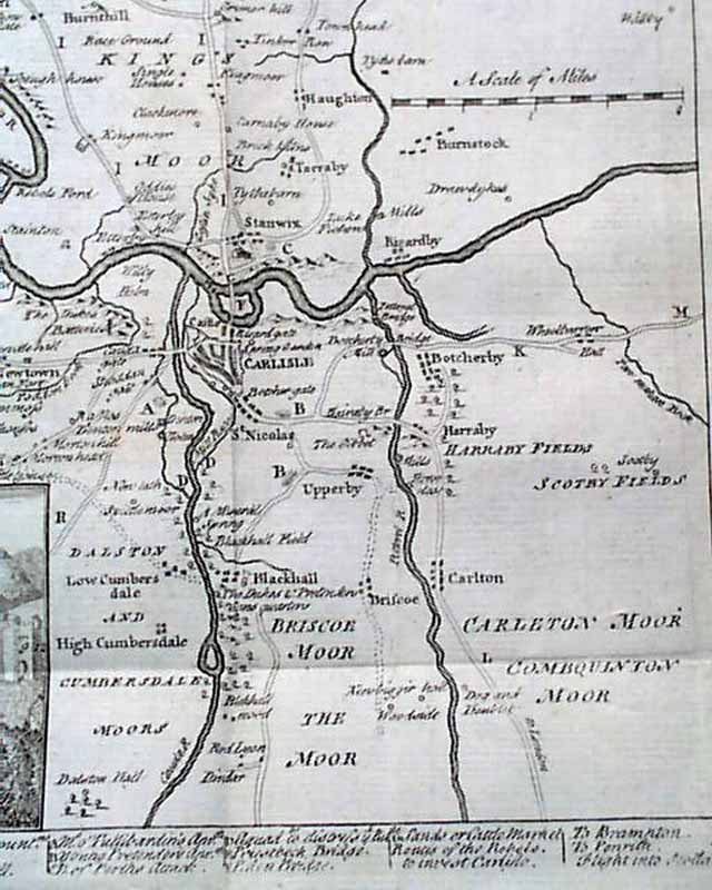 The Jacobite Rebellion... Battle of Culloden.... - RareNewspapers.com