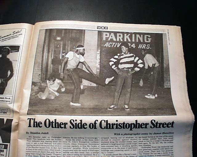 Christopher Street (NYC), center of World's gay rights movement ...