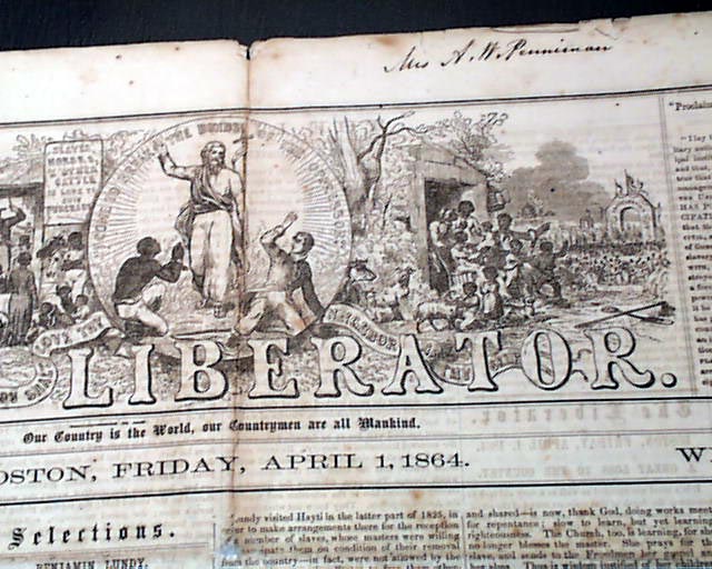 Death of Owen Lovejoy... Lincoln's Amnesty Proclamation ...